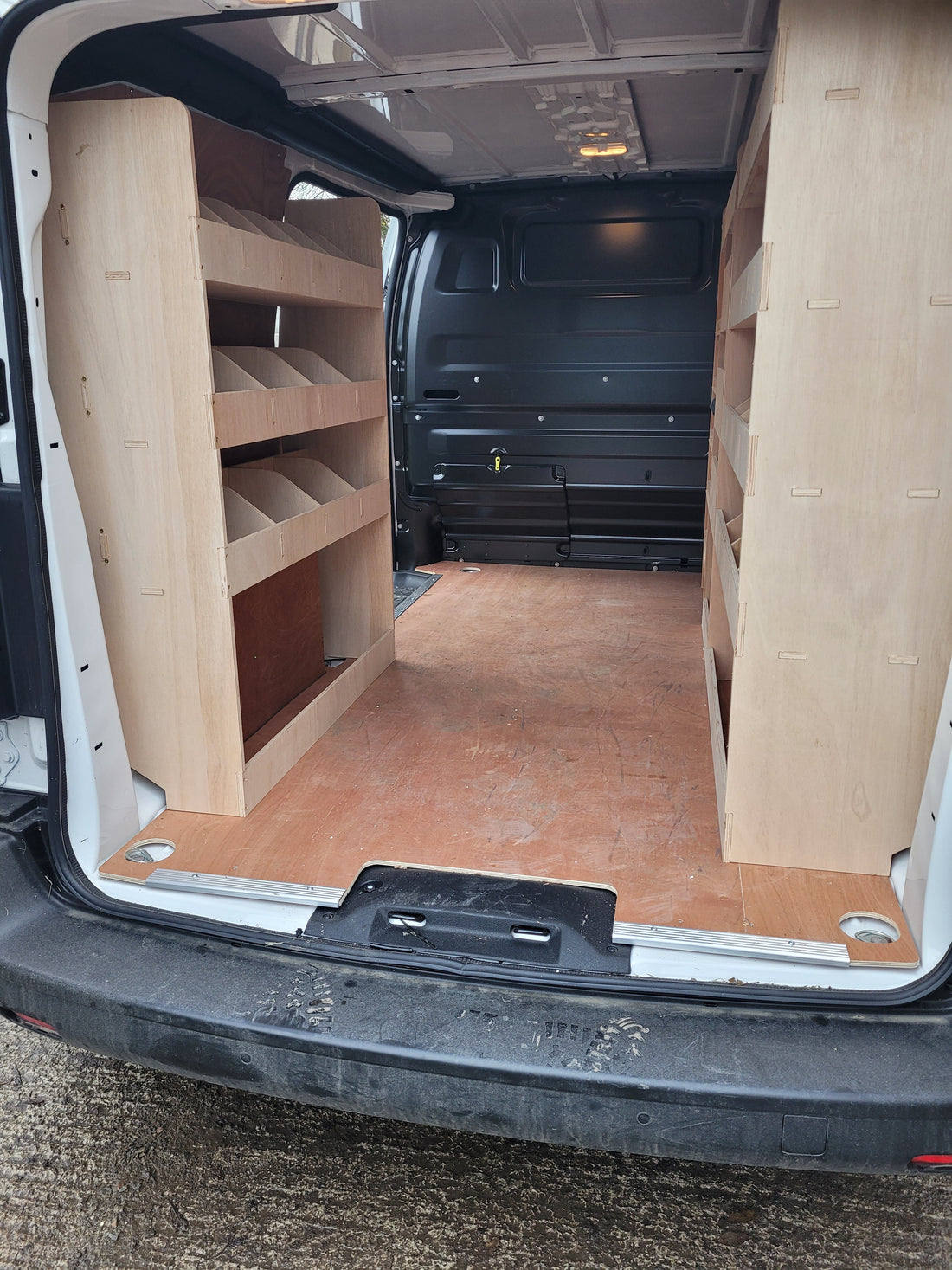 Vauxhall Vivaro Van Racking (2019 +) both sides - Fully Assembled ...